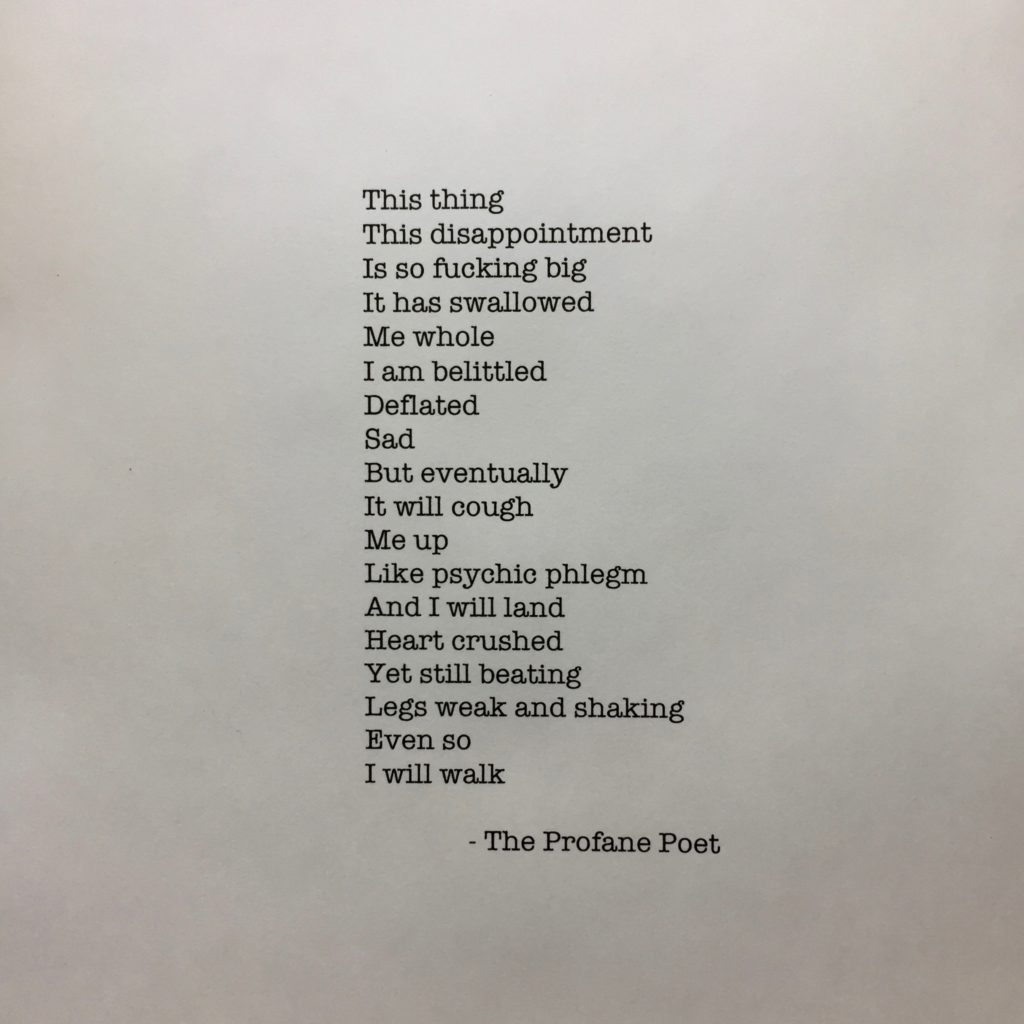 The Profane Poet - Girl Warrior Productions